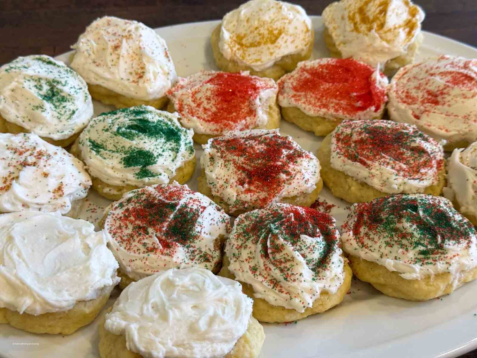 The Best Homemade Sugar Cookies With Frosting - Mamas Front Porch Swing